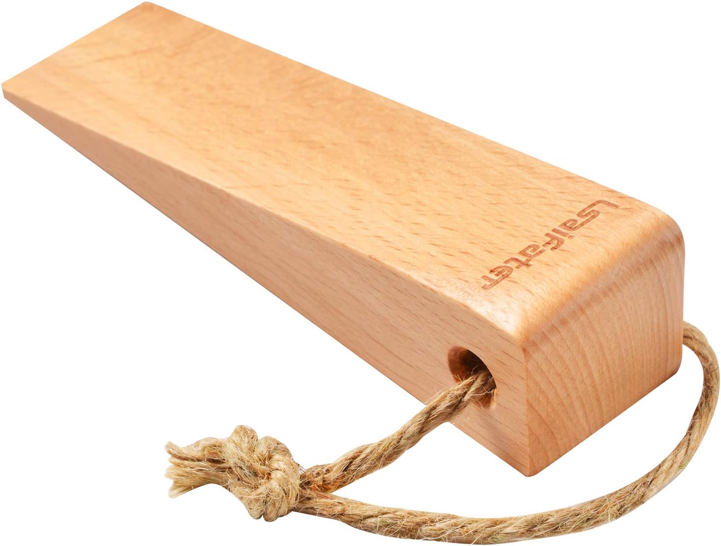 Amazon.com: Security Large Soild Wood Door Stopper, Non-Slip Door Stops ...