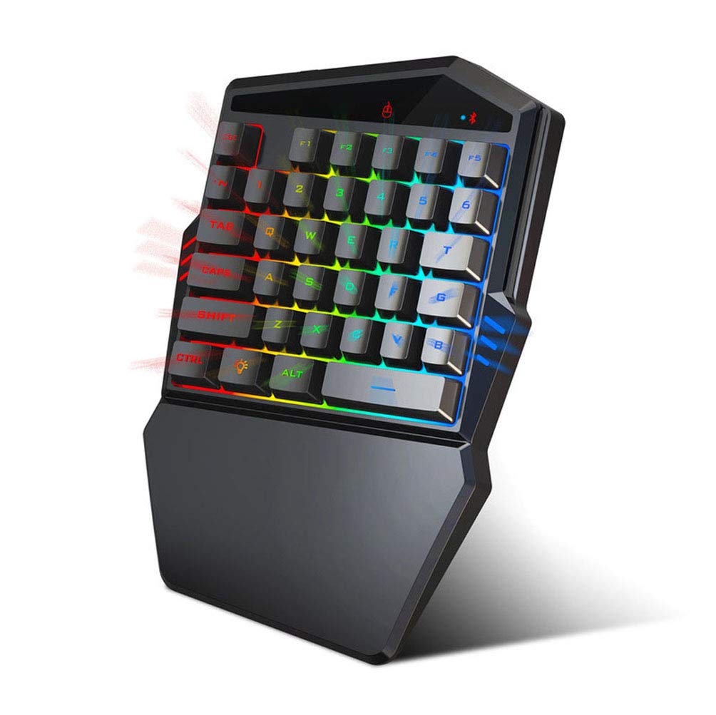 Buy Cozy Bluetooth Connection Gaming Keyboard, Single Handed Keypad 35 ...