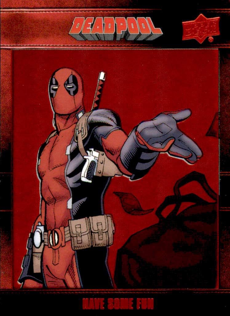 2019 Upper Deck Marvel Deadpool Base Card #2 Have Some Fun at Amazon's ...