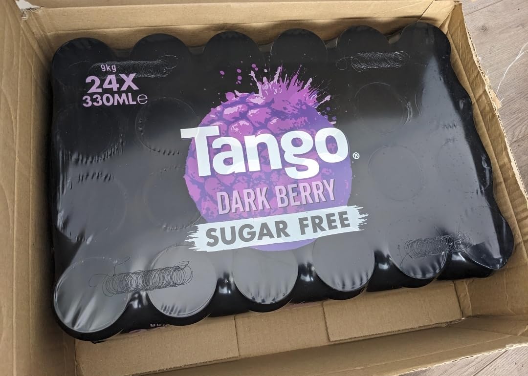 Tango Dark Berry Sugar Free Cans 24 x 330ml : Amazon.co.uk: Grocery