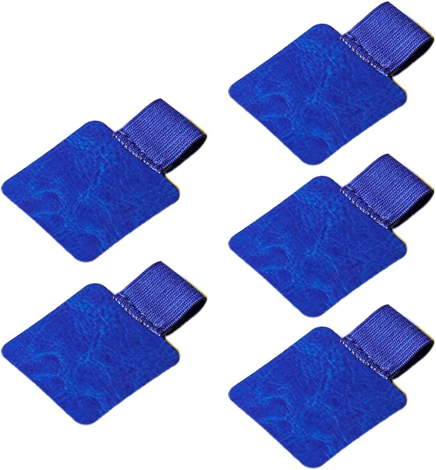 Amazon.com: 5pcs Pen Loop Holder, Self-adhesive Leather Pen Holder with ...