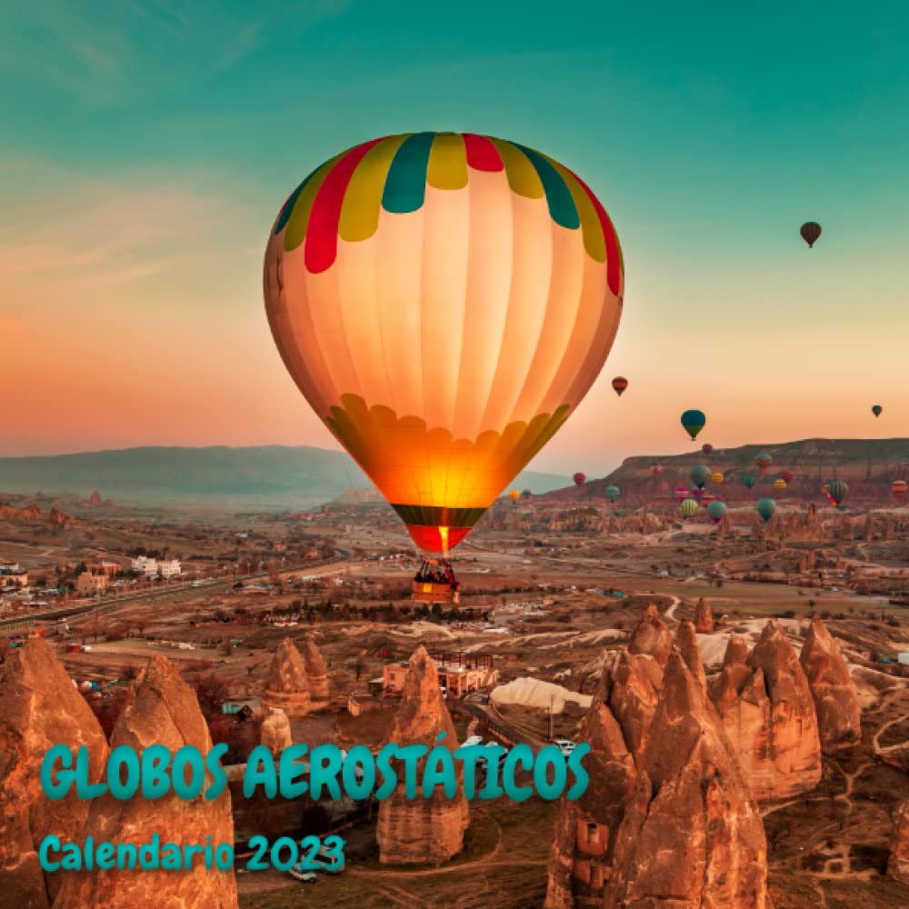 Calendario De Globos Aerostaticos Planificador Mensual Profesional Con ...