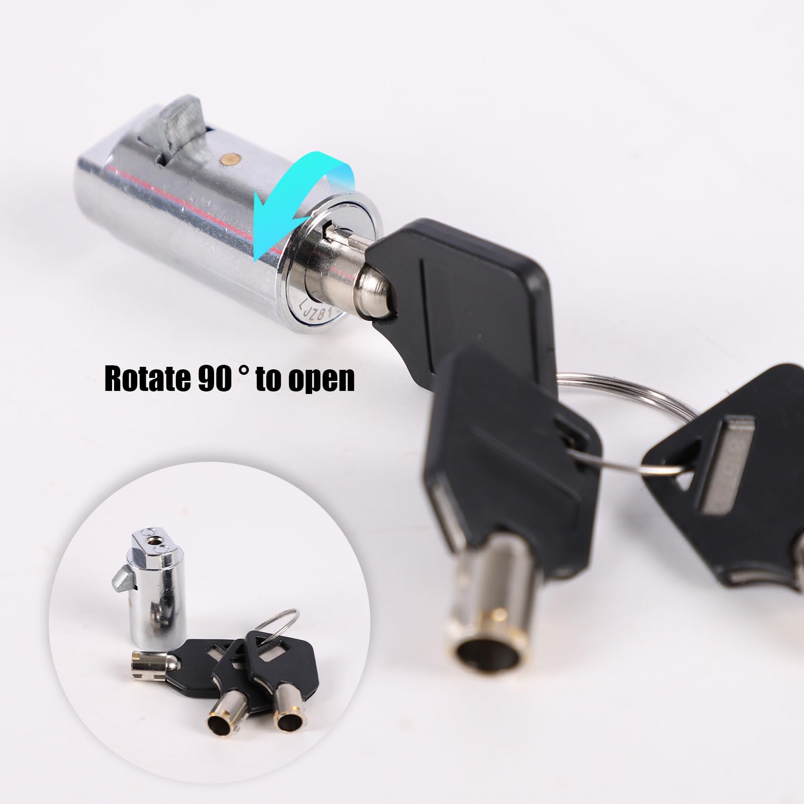 Tubular 7 Pins Lock Pick Tool Qjaiune Universal Vending Machine Lock ...