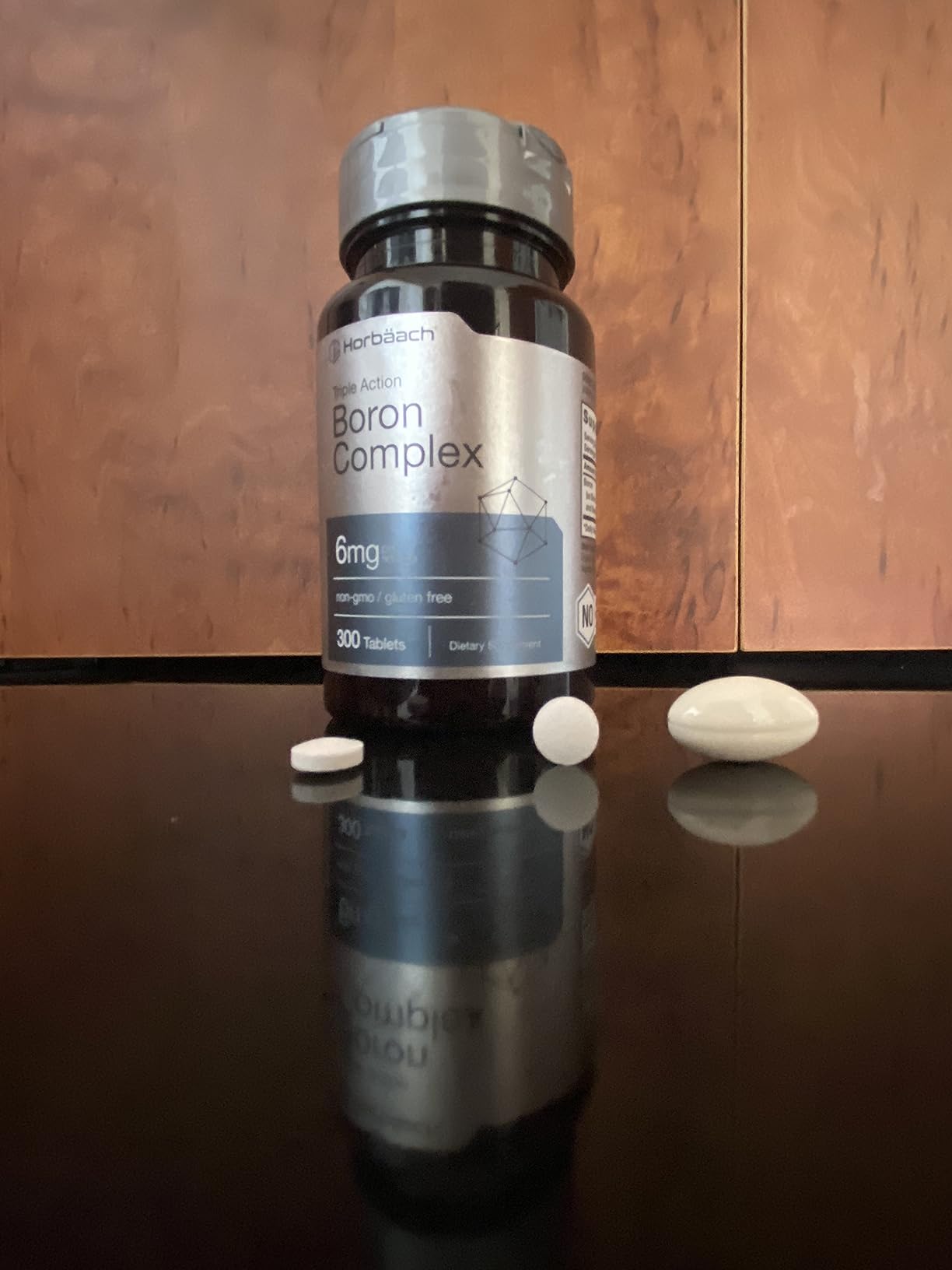 Triple Boron Complex 6 mg Supplement | 300 Tablets | Vegetarian, Non ...