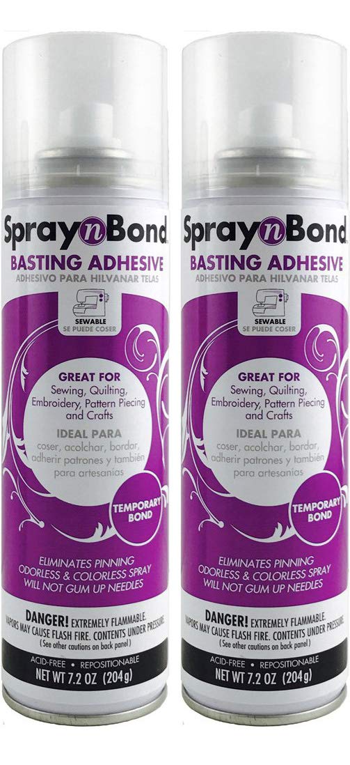 Amazon.com: Therm O Web Spray N Bond Quilt Basting Adhesive Spray, 7.2 ...