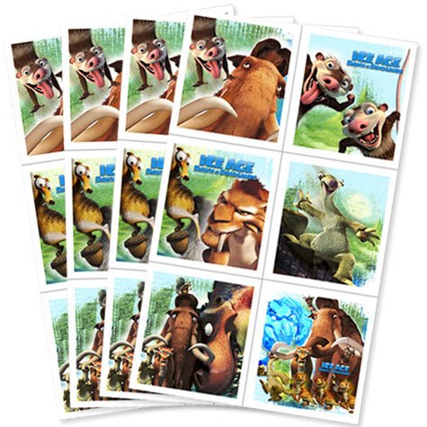 Buy Ice Age Stickers 4 Sheets Online at Low Prices in India - Amazon.in