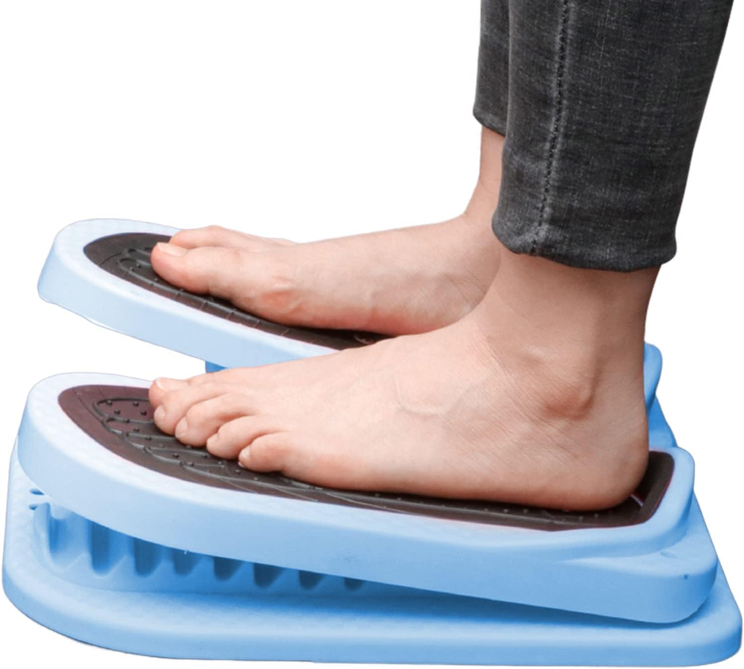 Exercise Stepper,Mini Stepper Under,2 in 1 Mini Stepper Under Desk Leg ...