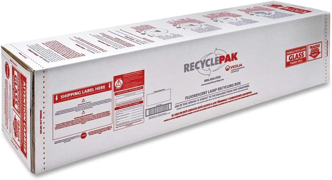 RECYCLEPAK SUPPLY065 Prepaid Recycling Container Kit for 48 ...