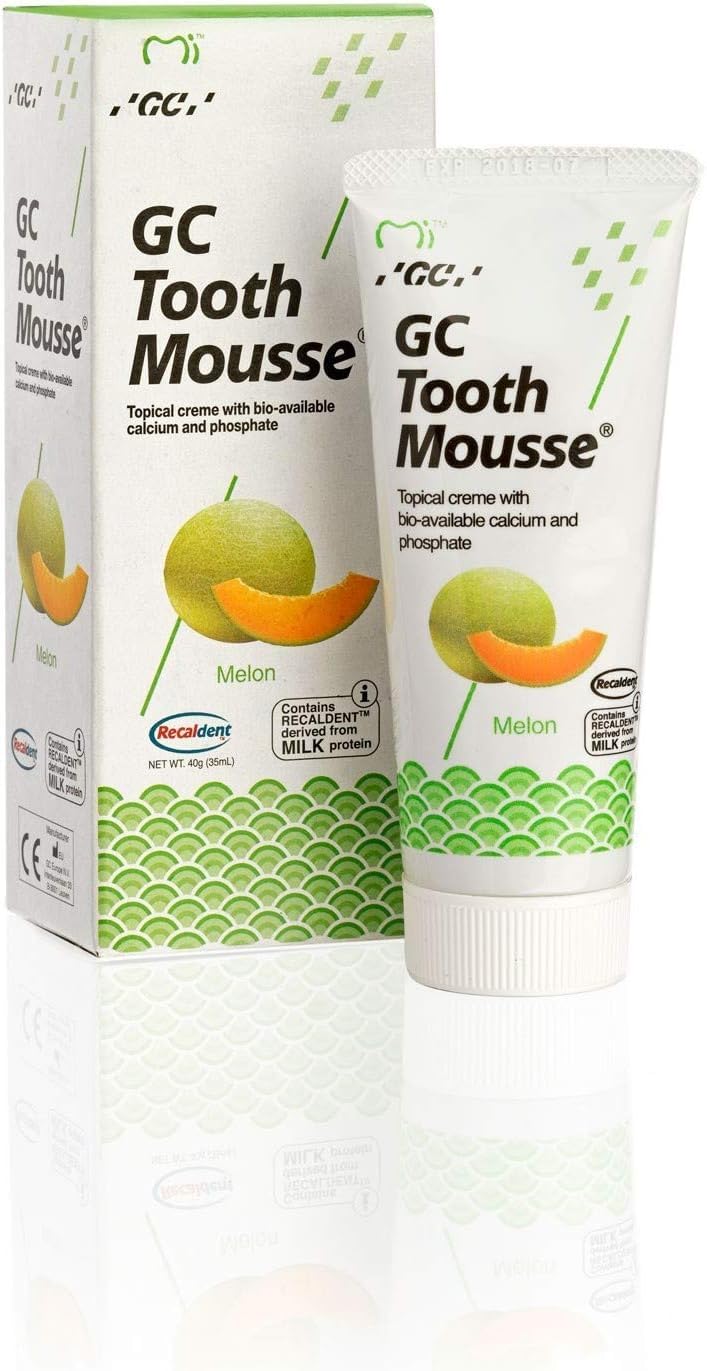 Buy GC Tooth Mousse Melon 40g/35ml for Cavity Protection & Oral Care ...