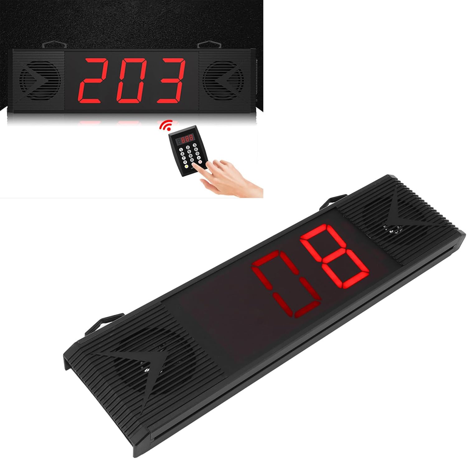 Amazon.com: Queue Calling System with Speaker, Screen Display, and Easy ...