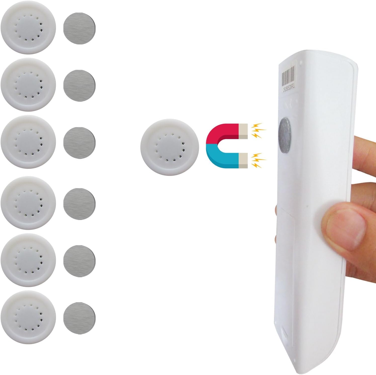 Amazon.com: Grevosea 6 Pack Magnetic Remote Control Holder, Self ...