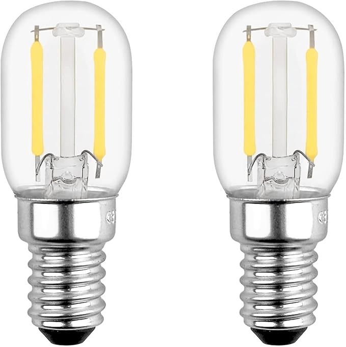 Amazon.com: Yi Lighting T22 T7 1W LED Night Light Bulbs E12 Base 150lm ...