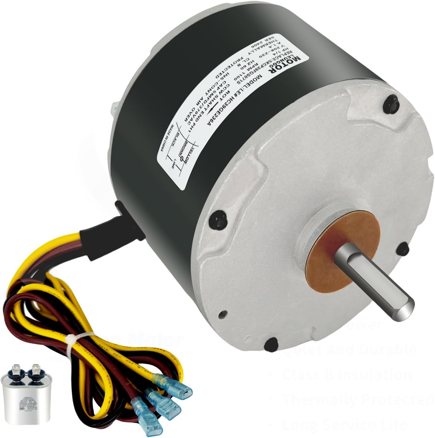 Trane Upgraded Condenser FAN MOTOR 1/4 HP Replaces MOT8914 MOT08914 ...