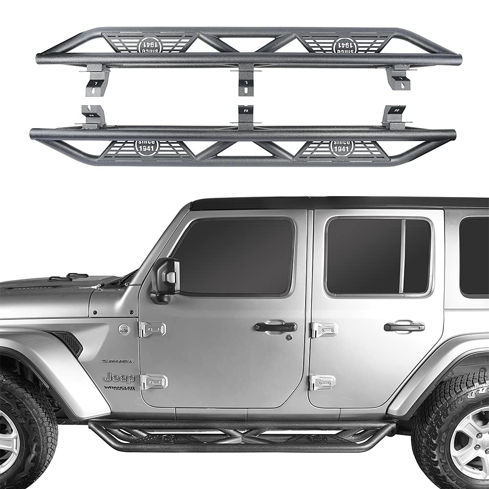 u-Box JL Side Step Tubular Running Board Texture Tube Steel Compatible ...