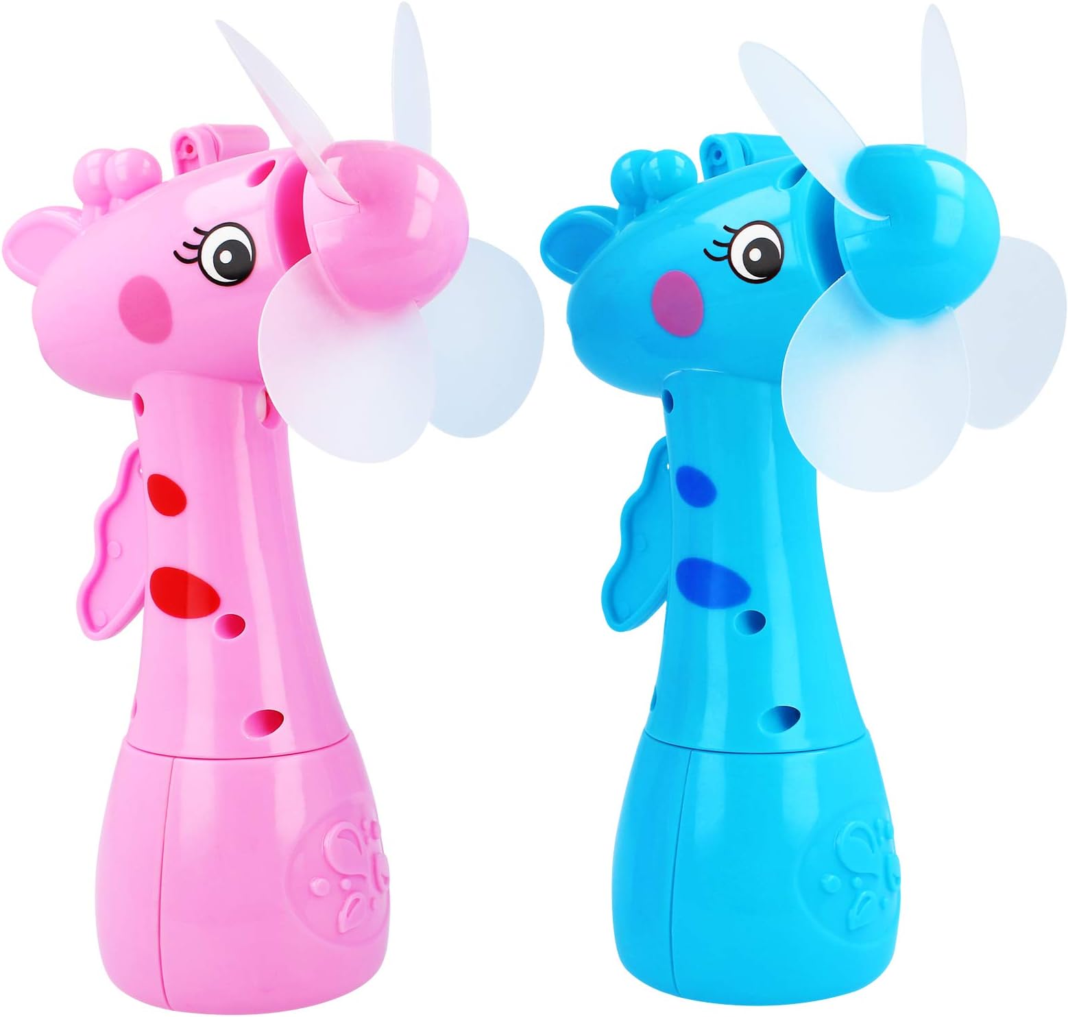 com-four® 2X Handventilator - Mini-Ventilator mit Wassertank - Mini ...