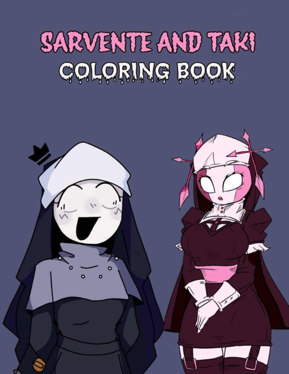 Sarvente And Taki Coloring Book Over 30 Pages Of High | Desertcart ...