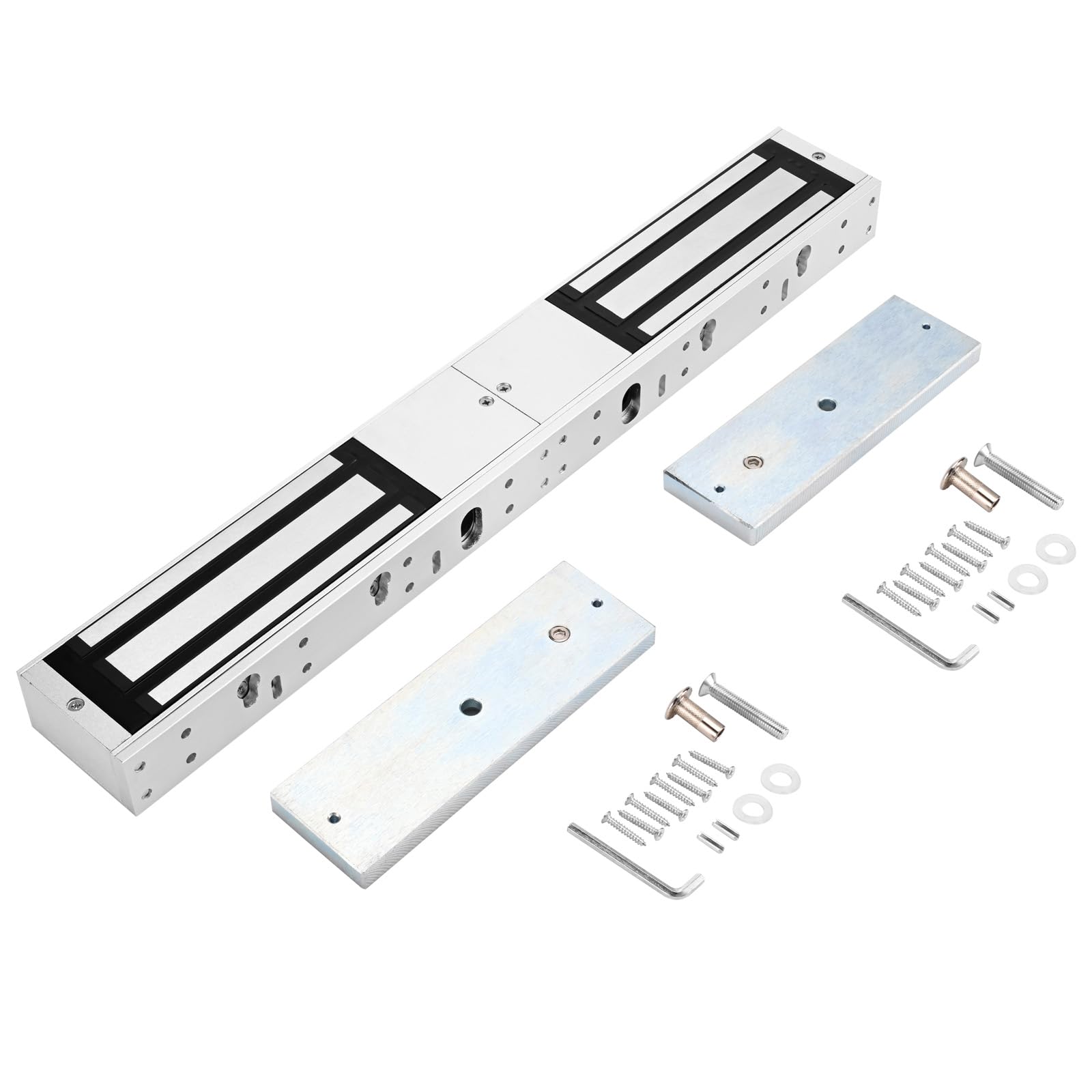 Double Door Electromagnetic Lock 1200LBS 500KG Holding Force Electric ...