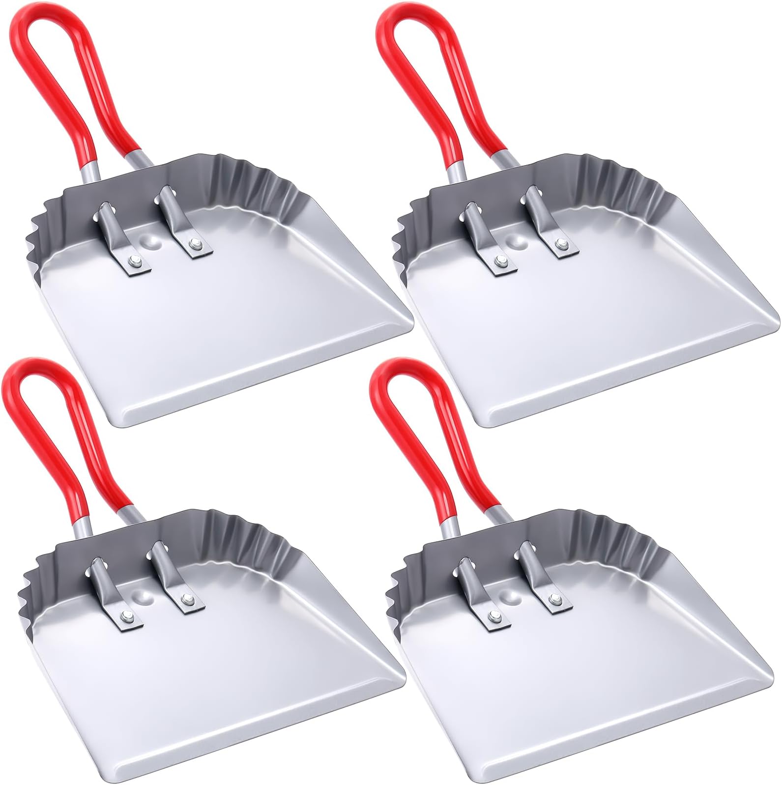 Amazon.com: PHYEX 3-Pack 17" Heavy Duty Metal Dust Pans, Wide Dustpans ...