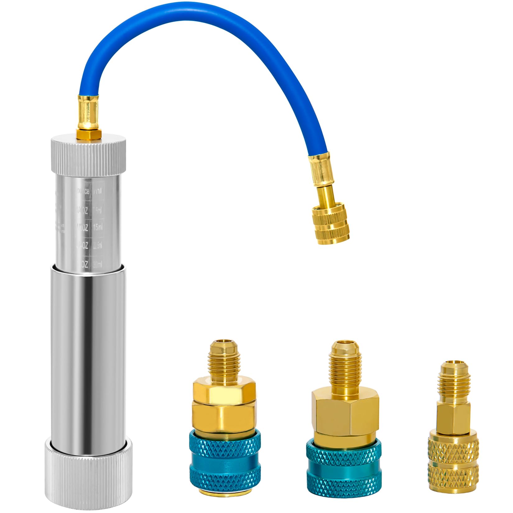 Snapklik.com : AC Oil Dye Injector Backflow Prevent Kit