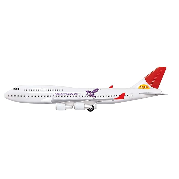 Buy Toyzone Friction Airbus-70153 | Plastic Plane | Friction Powered ...