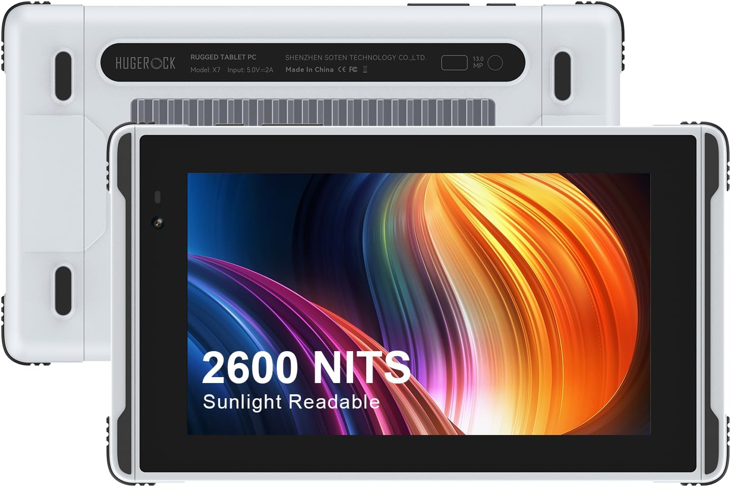 Amazon.com : Hugerock X7 Rugged Tablet 7 inch, 2600nit Sunlight ...