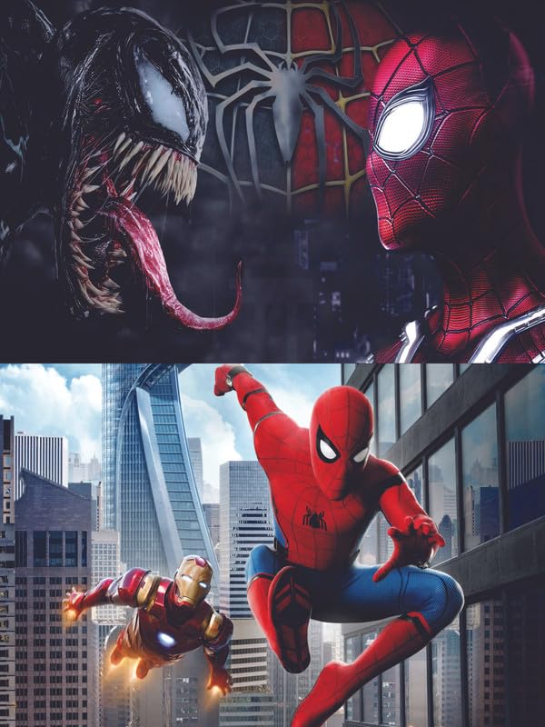 Wall Kalakar (Pack of 2) Spider Man Verse Poster for Room and Office(CB ...