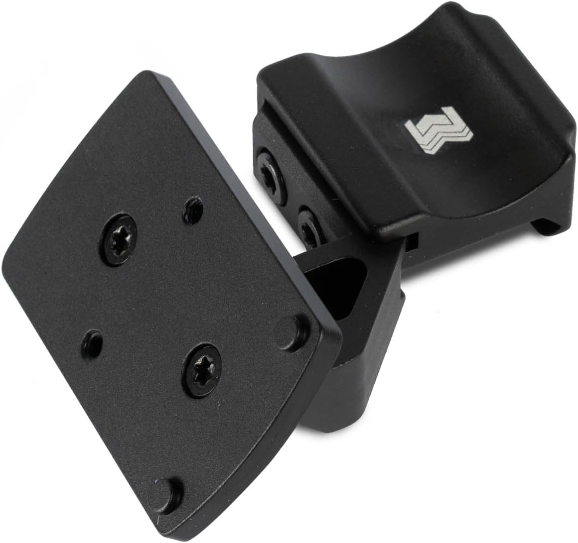 Amazon.com: Monstrum Canted Micro Red Dot Mount | RMR Footprint ...