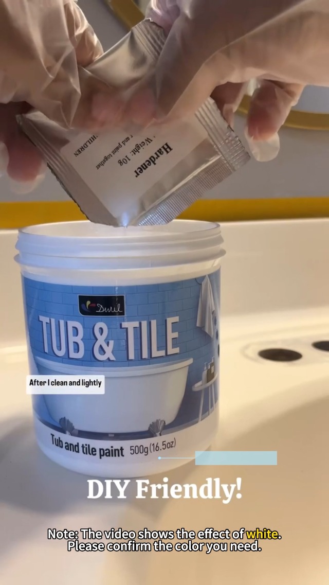 Epoxy Paint Bathtub Kit