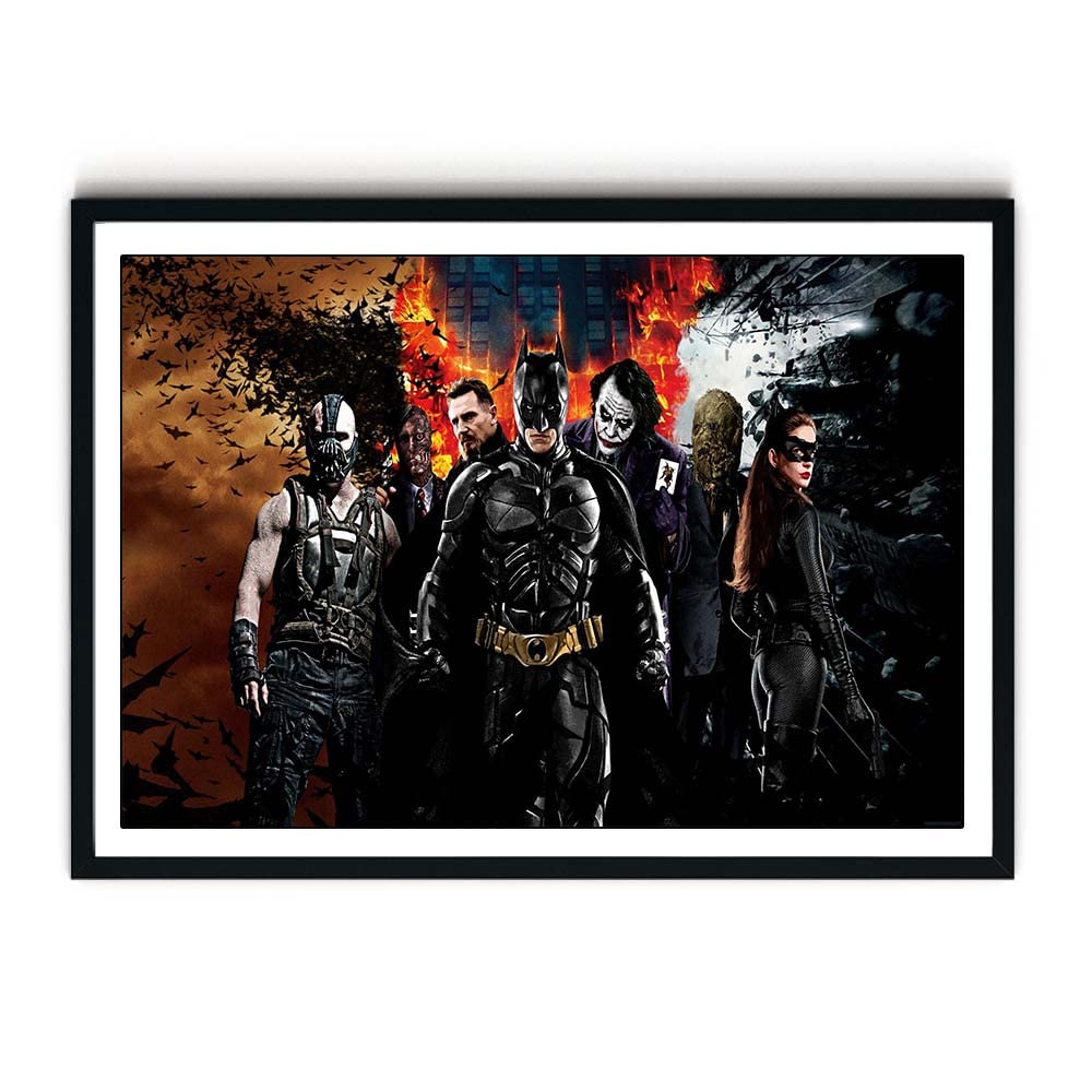 Two Face Dark Knight Poster