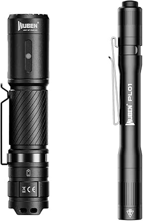 Amazon.com: WUBEN C3 Flashlight 1200 High Lumens Rechargeable ...