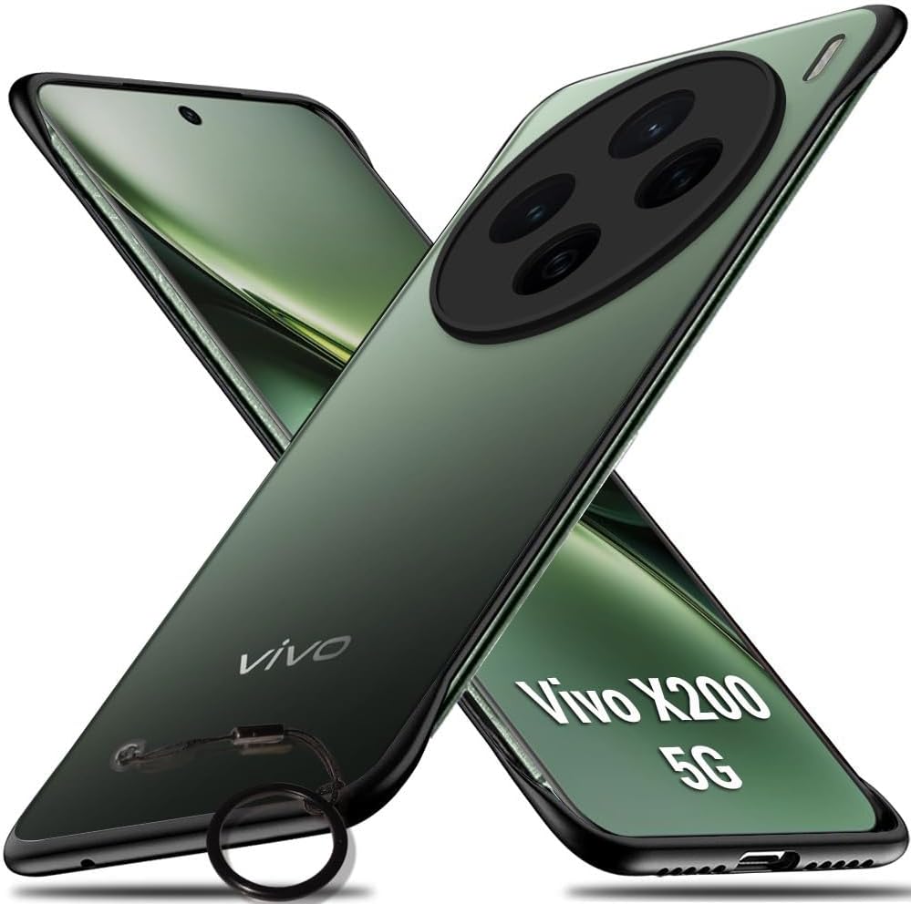 TheGiftKart Hybrid Ultimate Slim Back Case Cover for Vivo X200 5G ...
