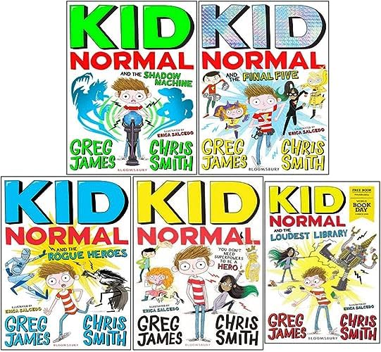 Kid Normal Series 5 Books Collection by Greg James, Chris Smith (Kid ...