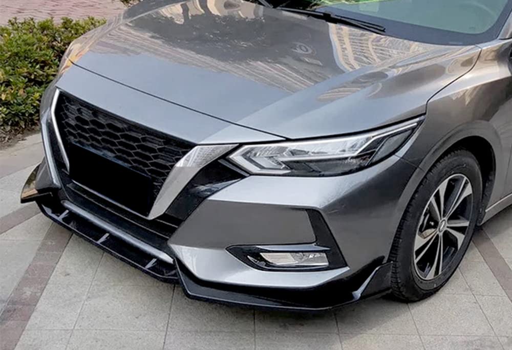 For 2020-2023 Nissan Sentra Carbon Look Front Bumper Body Kit Spoiler ...