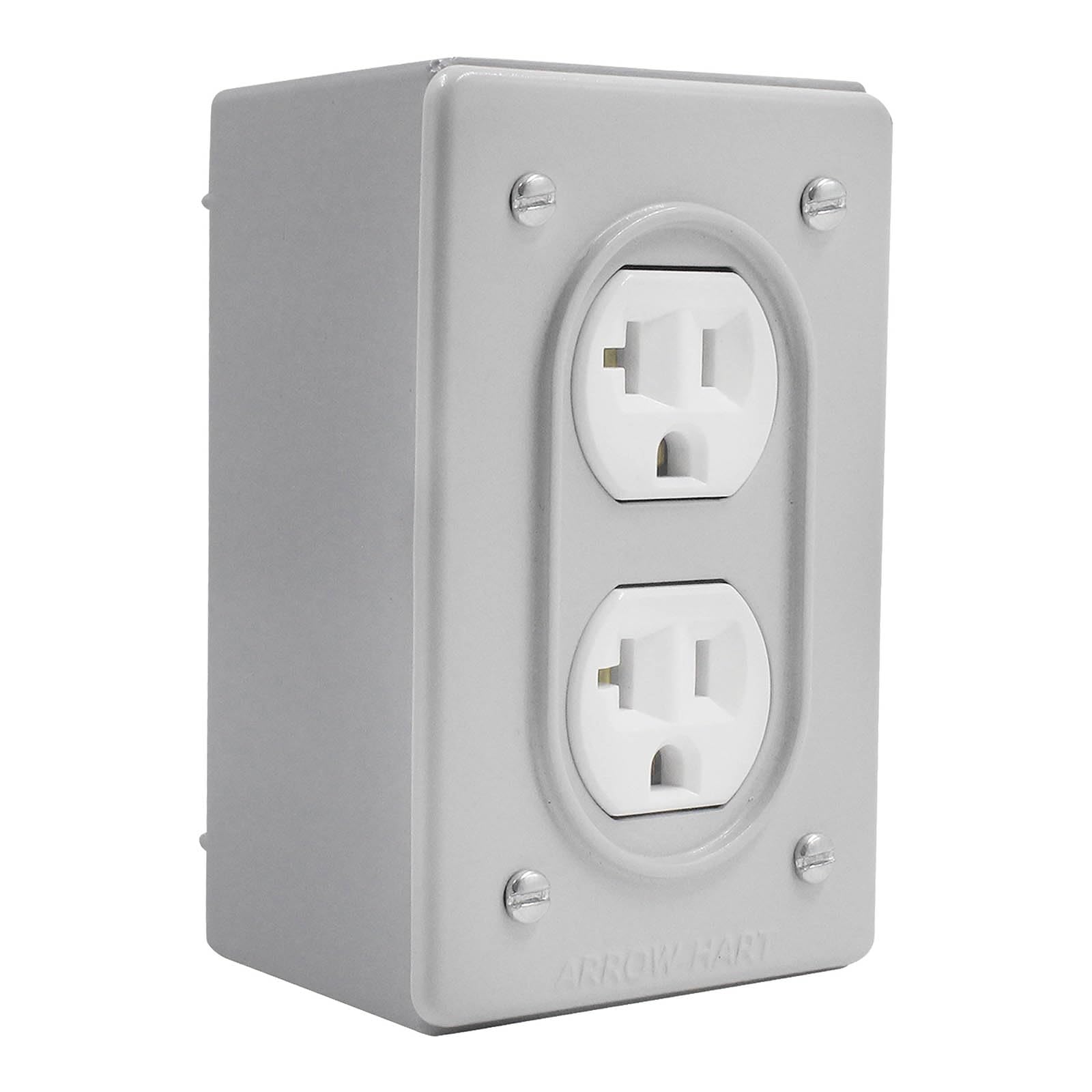 Kit de contacto dúplex Eaton 20 Amp, placa y caja FS de 3 salidas de ½ ...