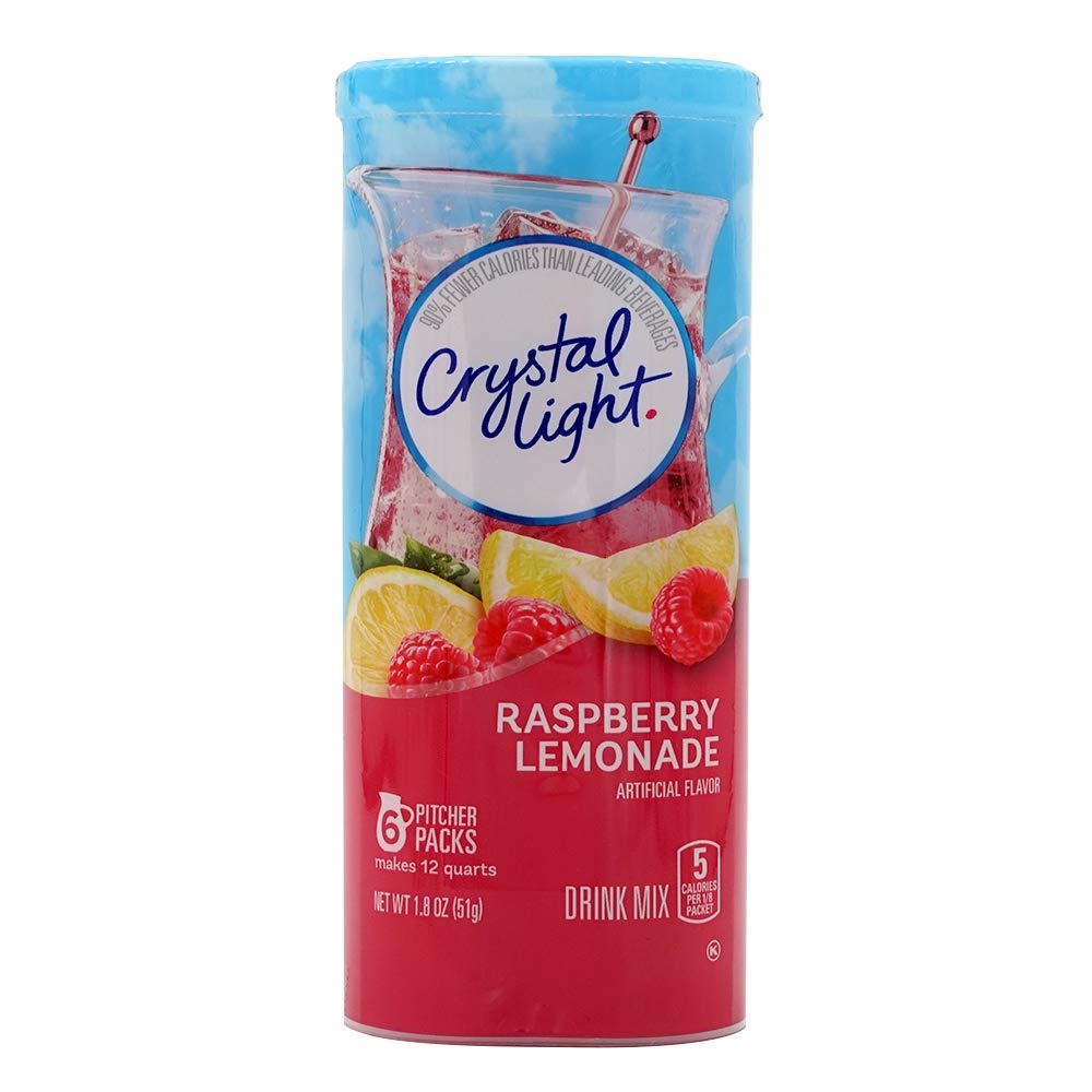 Amazon.com : Crystal Light Drink Mix Raspberry Lemonade - 6 CT ...