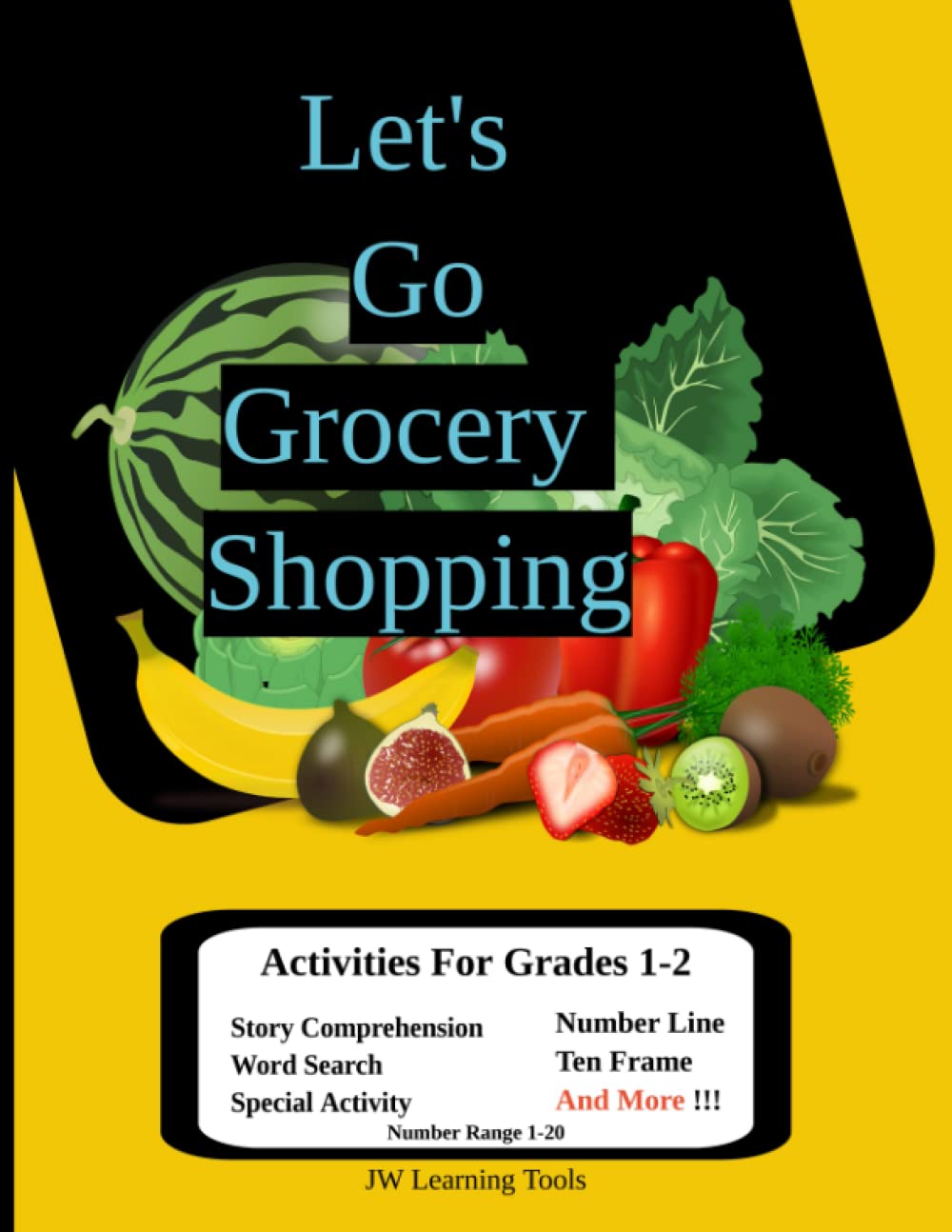 Amazon.com: Let's Go Grocery Shopping: Activity book; Worksheets; Grade ...