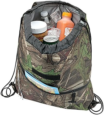 Amazon.com : Camo Insulated Drawstring Backpack Cooler Bag…Water-Tight ...