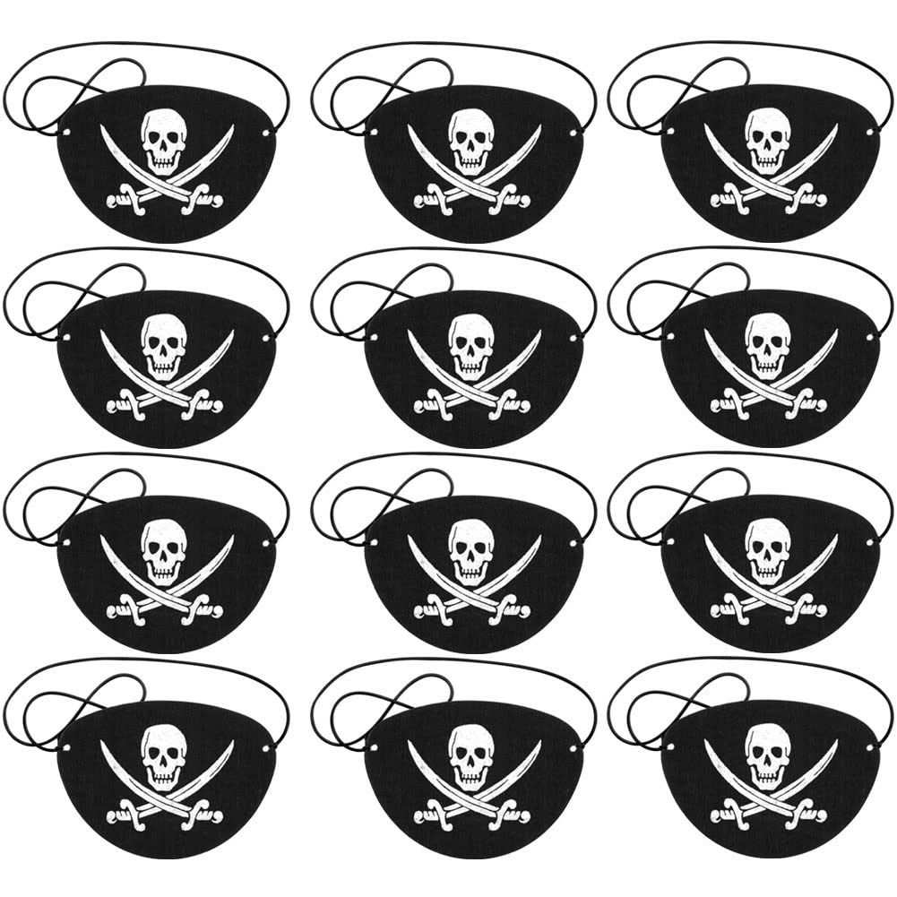 Pirate Eye Patch Template Pirate Party Costume Fun Felt Eye Patch