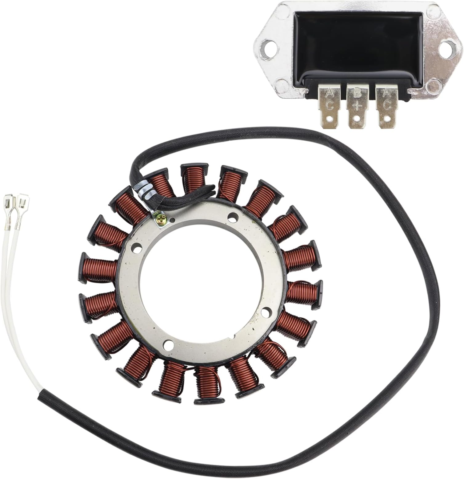 Amazon.com: 237878-S Stator KIT, 15/20 AMP for Kohler CV460 CV490 CV492 ...