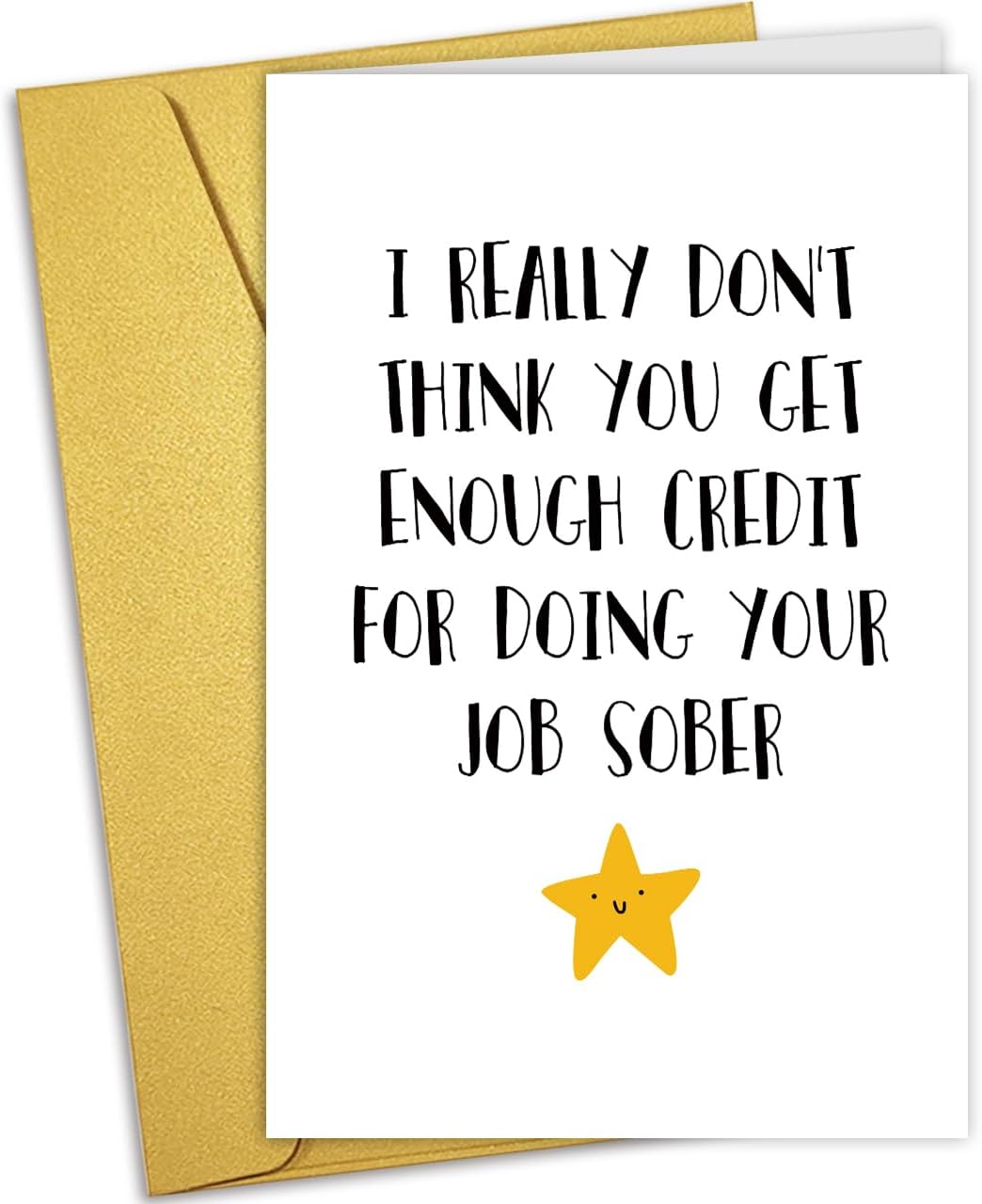 Amazon.com : Nchigedy Funny Boss's Day Card for Men Women, Humorous ...