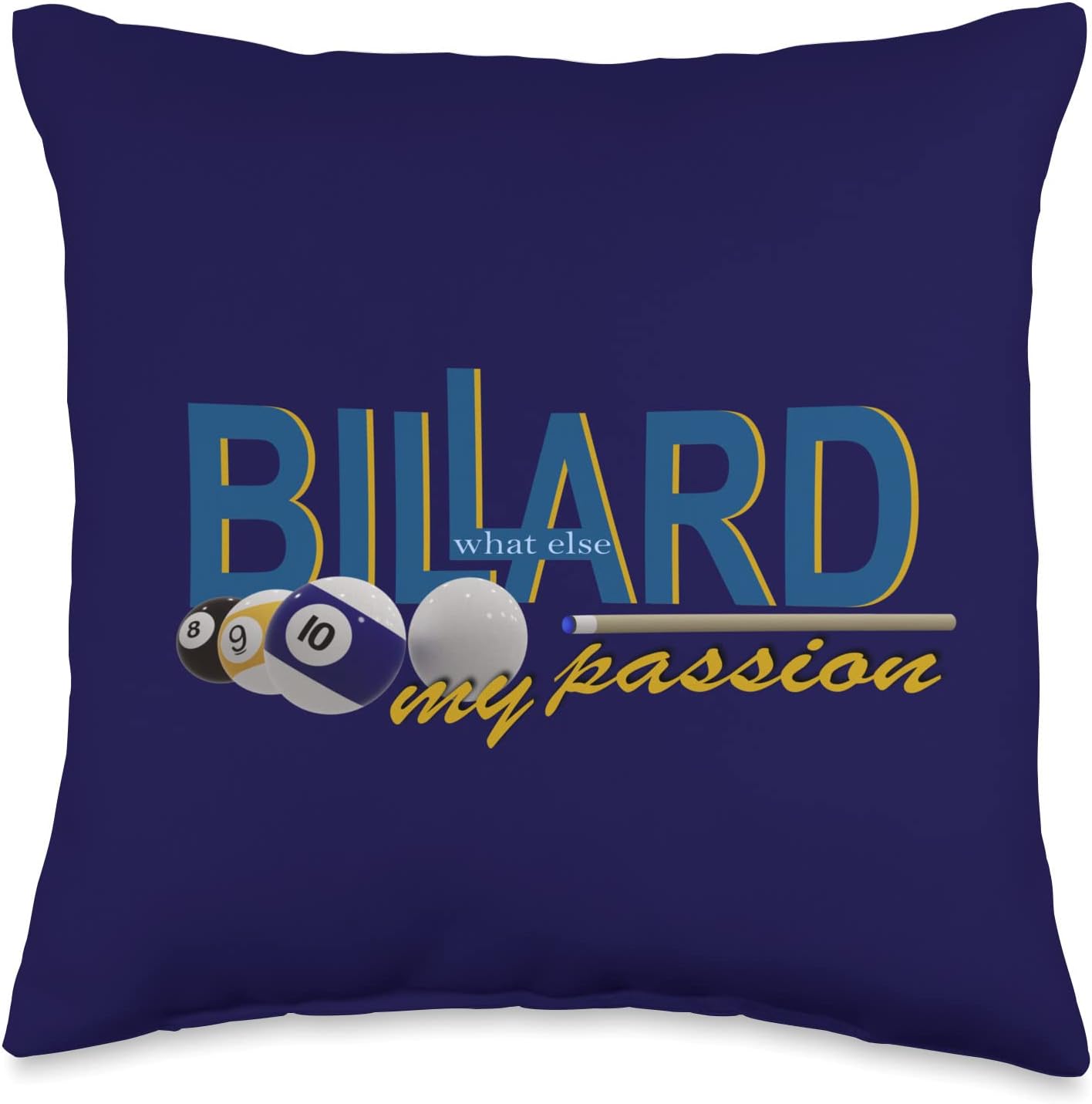 Amazon.com: Billiard player billiards 10-ball, 9-ball, 8-ball 10, 9, 8 ...