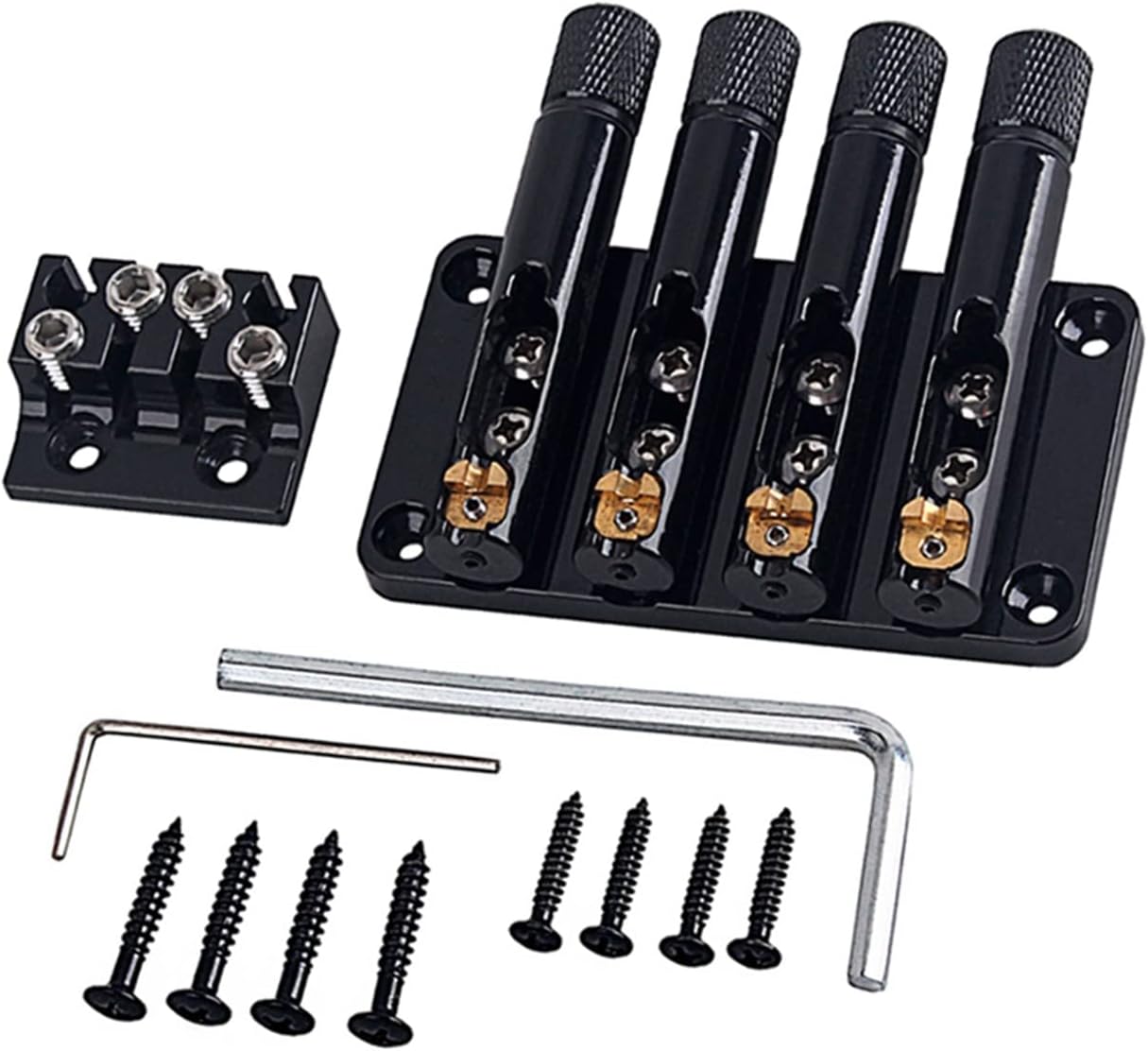 Amazon.com - Guitar Bridge Guitar Bridge 4 Strings Tremolo Headless ...