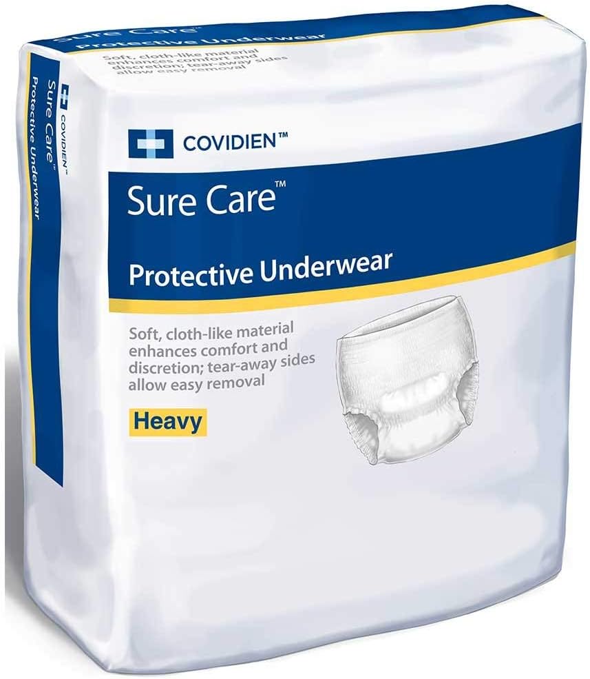 Amazon.com: SureCare 1605 Protective Underwear, Plus, Case/80 (4/20S ...