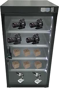 Amazon.com: HQHAOTWU Automatic Digital Camera Dehumidify Storage 100L ...