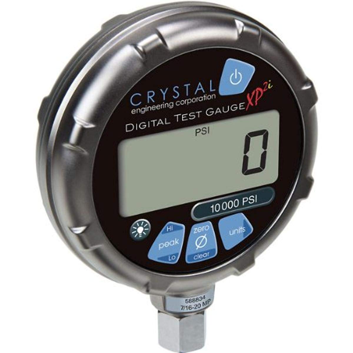 Crystal 500PSIXP2I 500PSI Digital Pressure Gauge .1% Accuracy ...