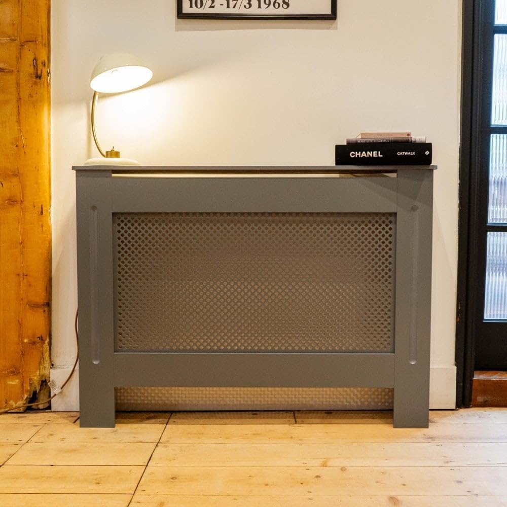 Jack Stonehouse Extra Large Radiator Cover Matt Grey Paint Over ...
