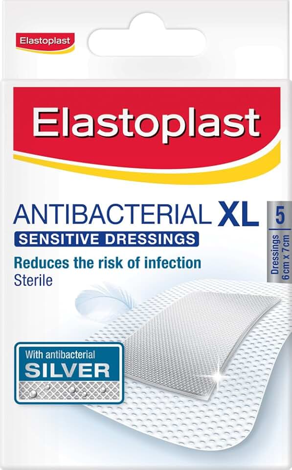 Amazon.co.uk: elastoplast antibacterial silver plasters