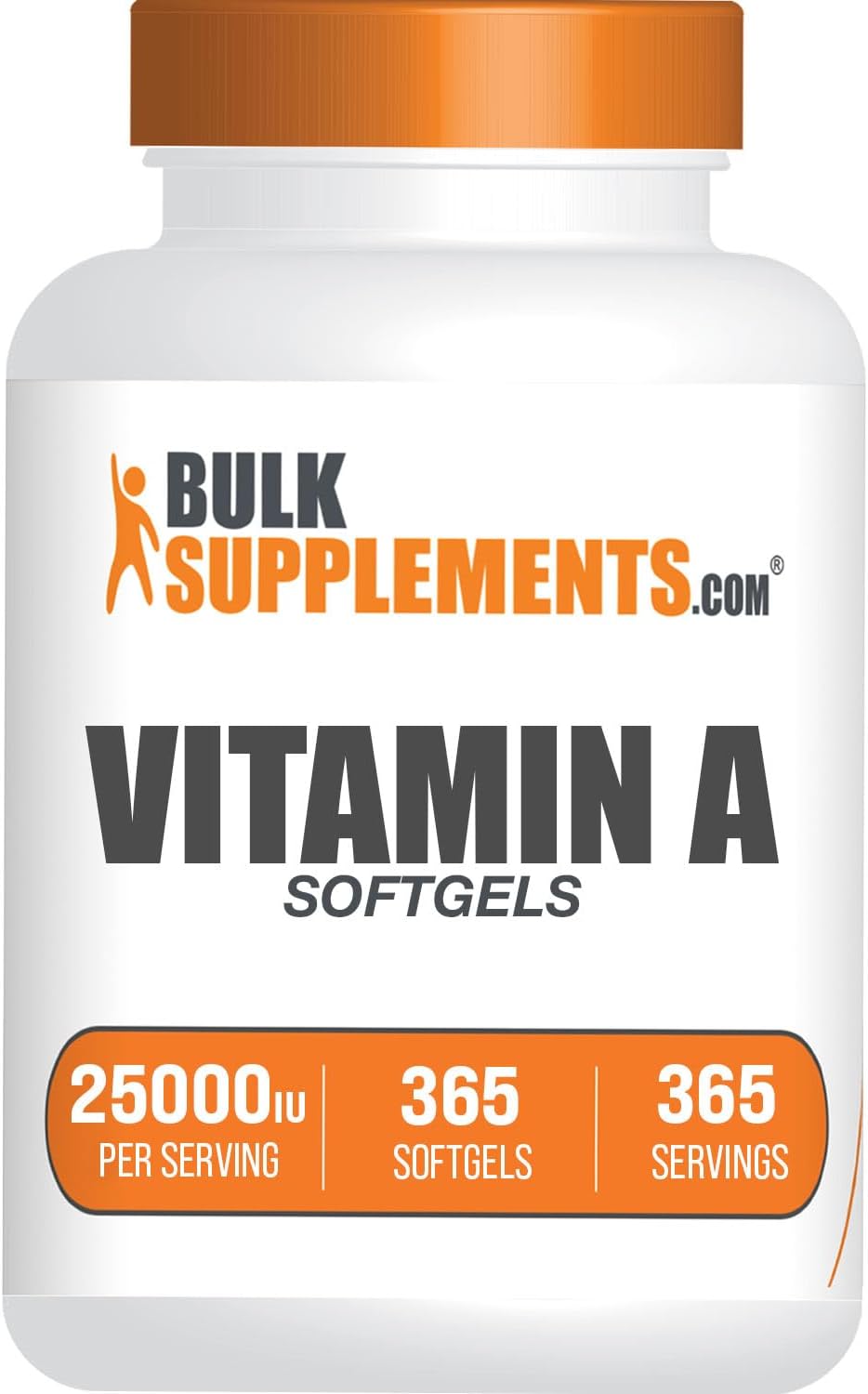 Amazon.com: BULKSUPPLEMENTS.COM Vitamin A 25000 IU Softgels - Vitamin A ...
