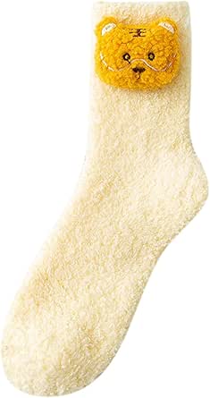 Amazon.com: Fuzzy Socks for Women 3D Frog Plush Fuzzy Socks Cozy Soft ...