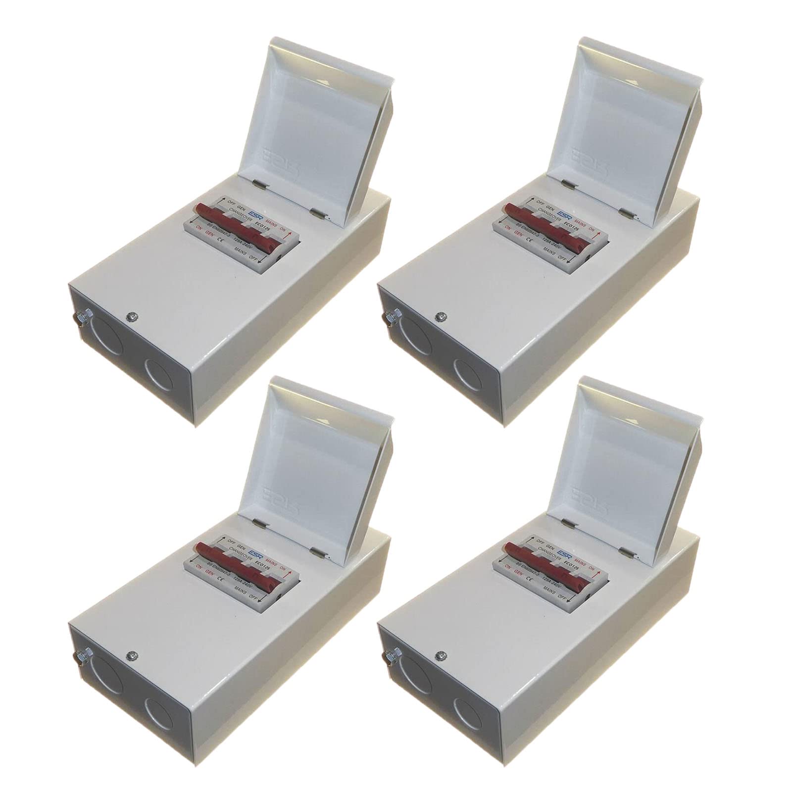 Nikjebdf 125 Amp 240v Mains To Generator Changeover Transfer Switch ...